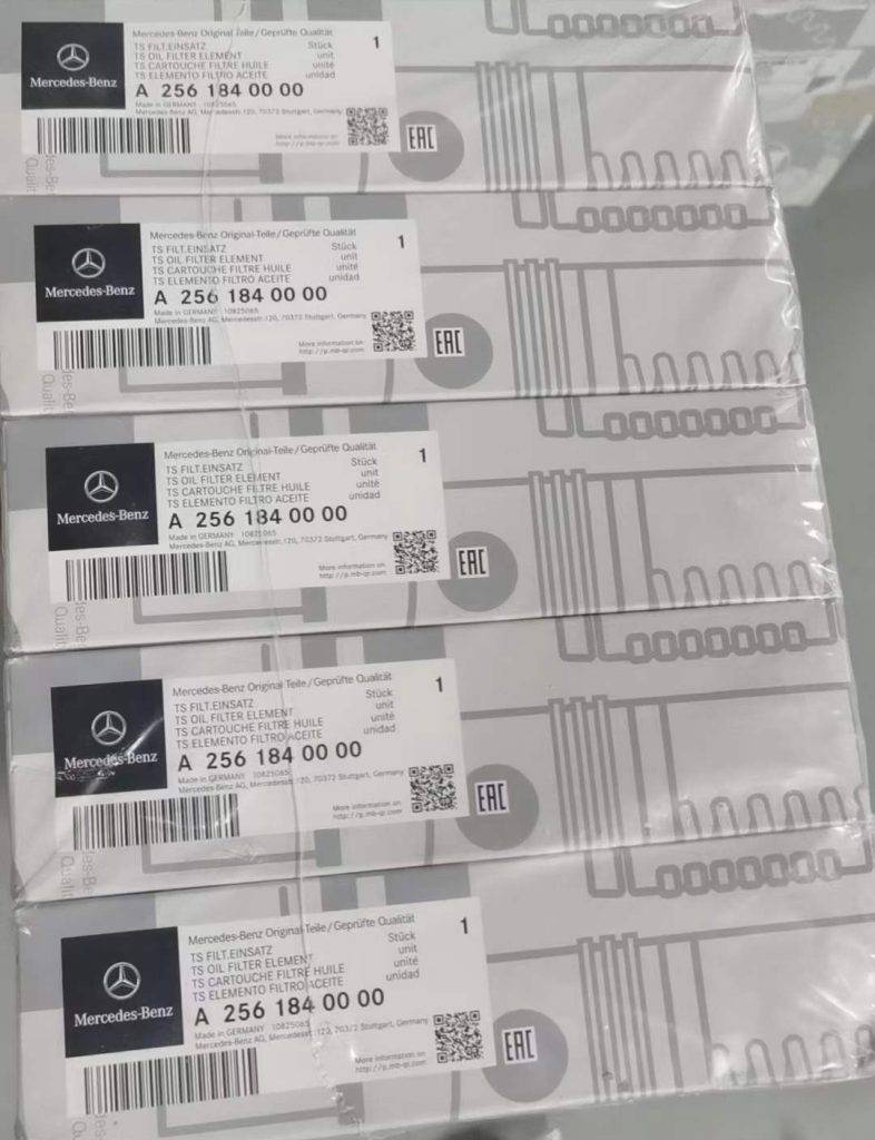 Mercedes A2561840000 Genuine Oil Filter - Euro Parts Giant