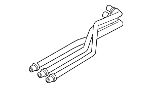 HVAC Heater Hose BMW 64218391013 - Euro Parts Giant