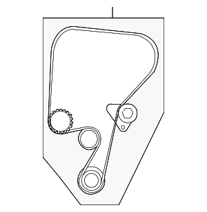 Timing Belt Volvo 31251254 - Euro Parts Giant