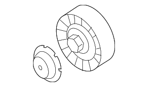 Serpentine Idler Pulley BMW 11287542887 - Euro Parts Giant