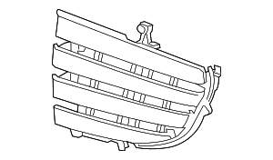 Radiator Shutter Assembly Mercedes Benz 2058880440 - Euro Parts Giant