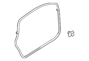 Door WeatherStrip Audi 8E0837912M - Euro Parts Giant