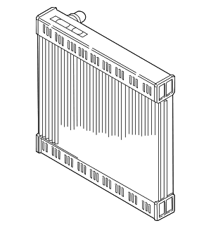 Radiator BMW 17118476010 - Euro Parts Giant