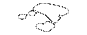 Engine Oil Cooler Gasket Audi 059117070B - Euro Parts Giant