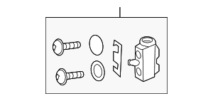 Expansion Valve Mercedes Benz 0008351600 - Euro Parts Giant
