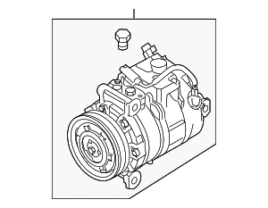 Compressor BMW 64509180548 - Euro Parts Giant
