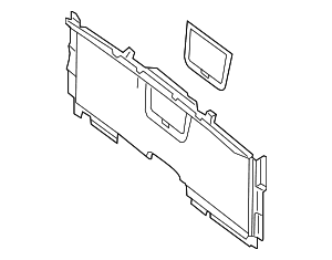 Partition Panel MercedesBenz 23169031418R00 - Euro Parts Giant