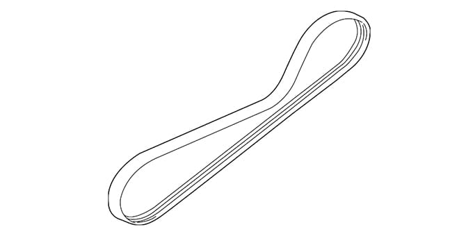 Belt Volvo 31330870 - Euro Parts Giant