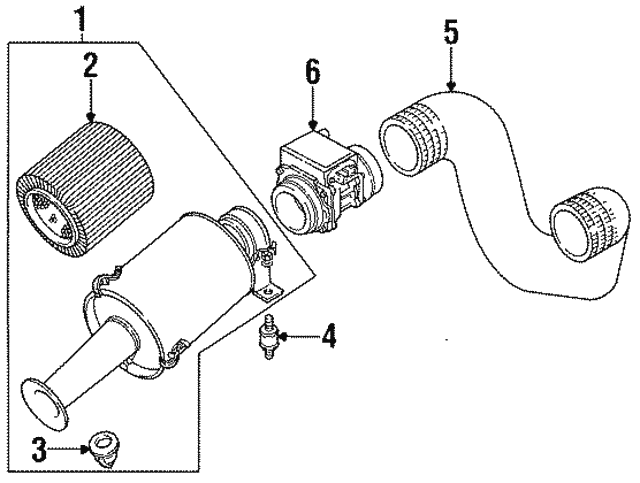 Land Rover Filter Element RTC4683 - Euro Parts Giant