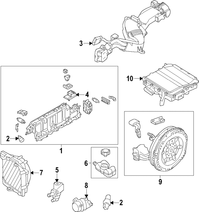 Battery Volvo 36011709 - Euro Parts Giant