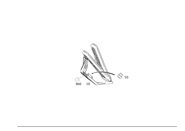 Genuine Mercedes Accelerator Pedal Module 2223001100 - Euro Parts Giant