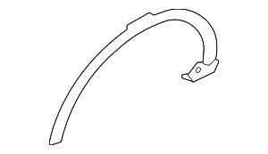 Land Rover Wheel Opening Molding LR140444 - Euro Parts Giant