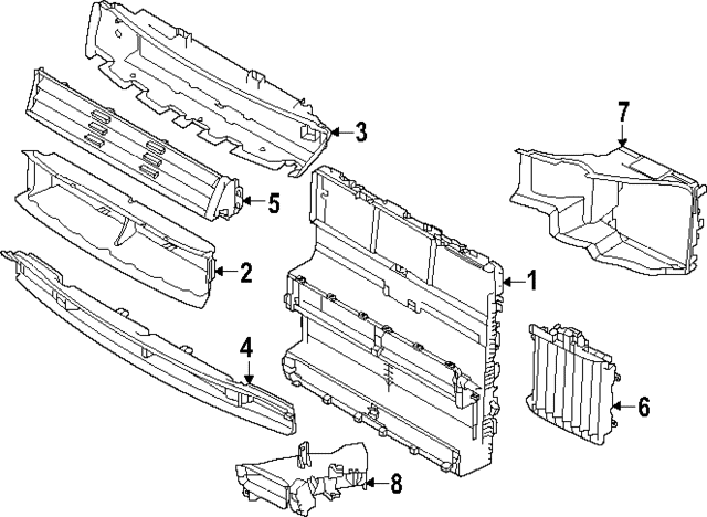 Land Rover Air Duct LR168717 - Euro Parts Giant