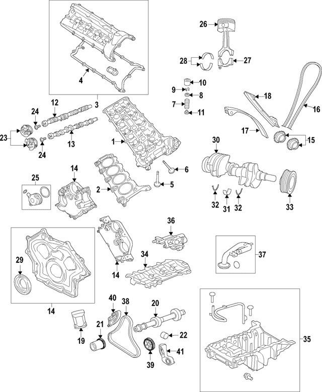 Land Rover Valve Lifters LR037205 - Euro Parts Giant