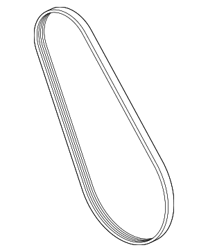 Land Rover Water Pump Belt LR100931 - Euro Parts Giant