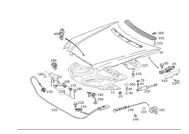 Genuine Mercedes Spring Nut 0039948545 - Euro Parts Giant