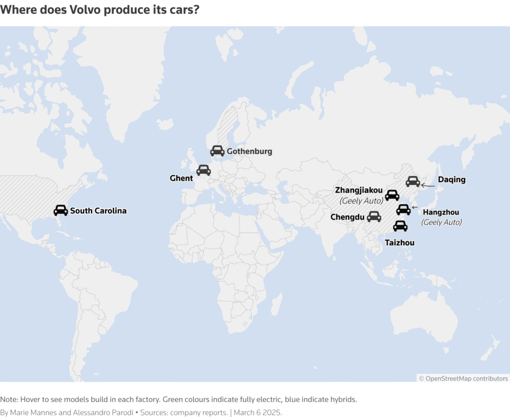 Where is Volvo Made? - Euro Parts Giant